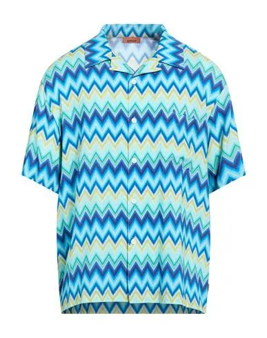 Missoni Shirt Size Viscose - Blue