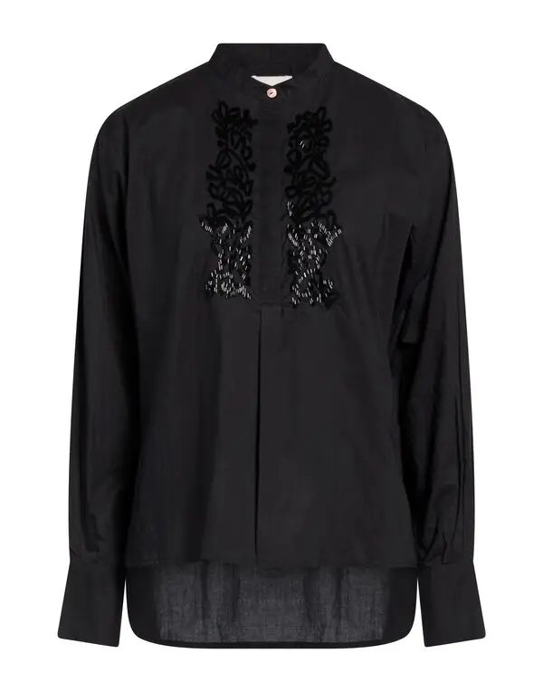 Antik Batik Top Size Cotton - Black