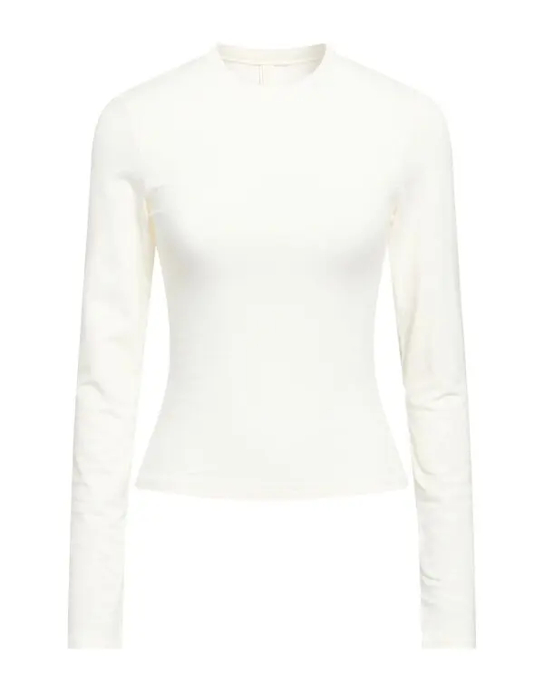 SKIMS Cotton Elastane Long Sleeve Crewneck T-shirt