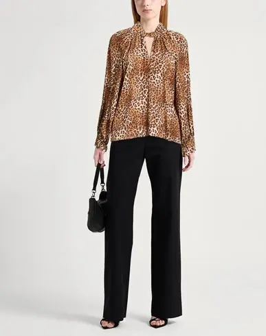 CARLA G. Leopard Print Halterneck Top