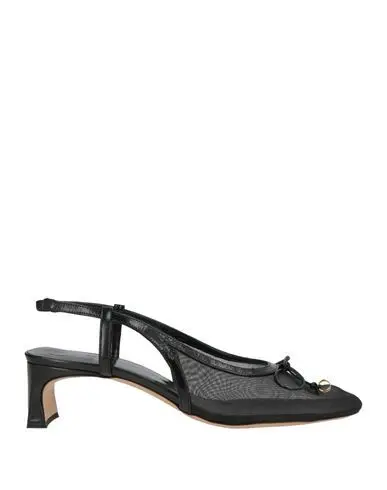ODISSI Slingback Pumps With Bow Detailing - Black