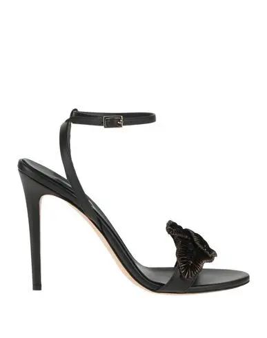 SERENA UZIYEL Sandals Size Leather - Black