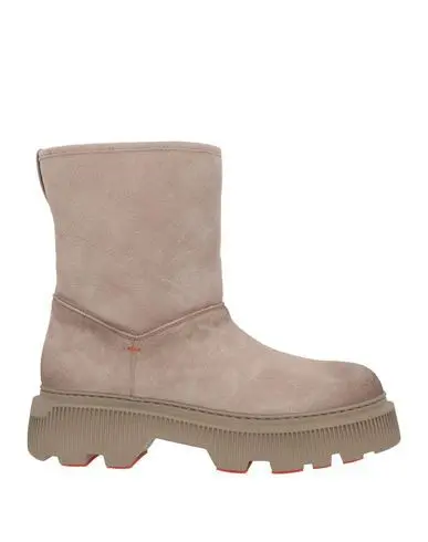 Santoni Ankle Boots Taupe Size Leather - Grey