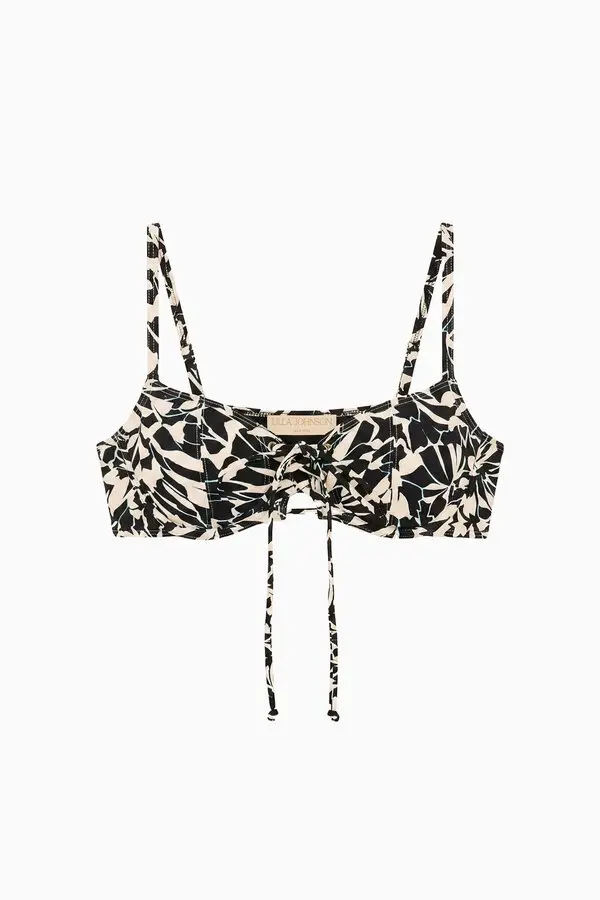 Ulla Johnson Noa Bikini Top - Mercury