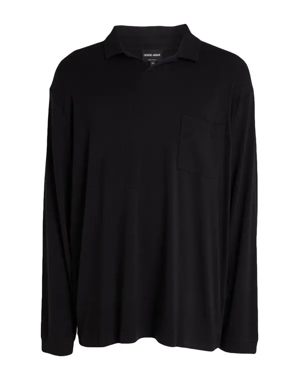 Giorgio Armani Polo Shirt Size Cotton, Cashmere, Elastane