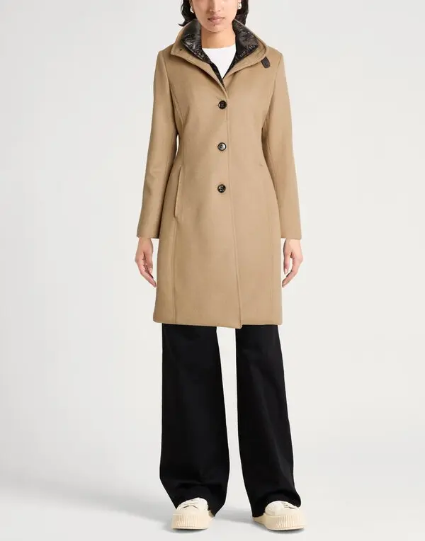 MOORER Coat Sand Size Virgin Wool, Cashmere