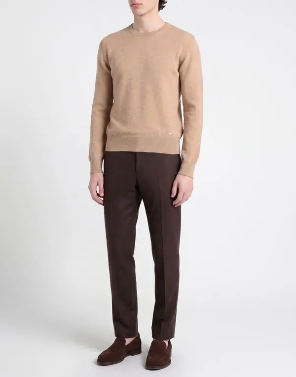 Dsquared2 Virgin Wool Distressed Crewneck Sweater