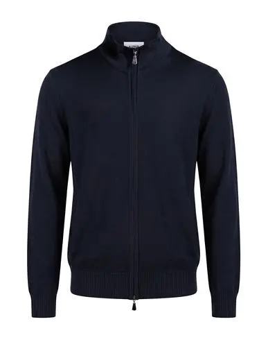 Alpha Studio Cardigan Midnight Size Merino Wool - Blue