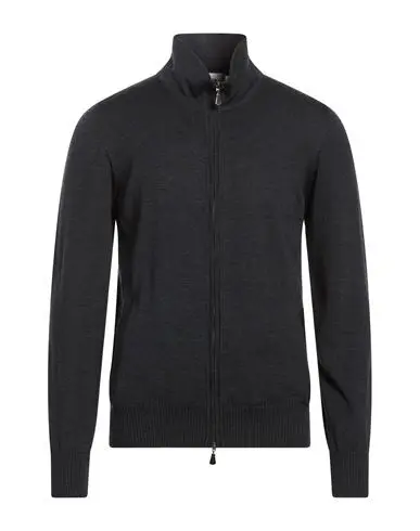 Alpha Studio Cardigan Midnight Size Merino Wool - Grey
