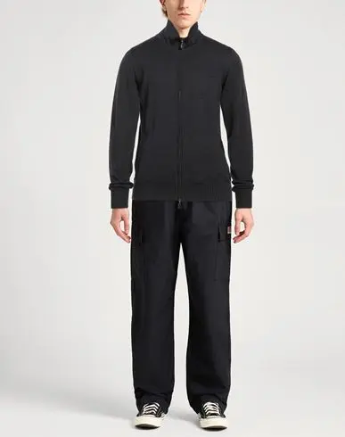 Alpha Studio Cardigan Midnight Size Merino Wool - Grey