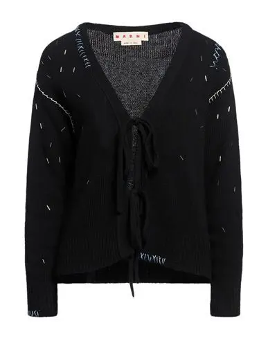 Marni Cardigan Size Virgin Wool, Cashmere - Black