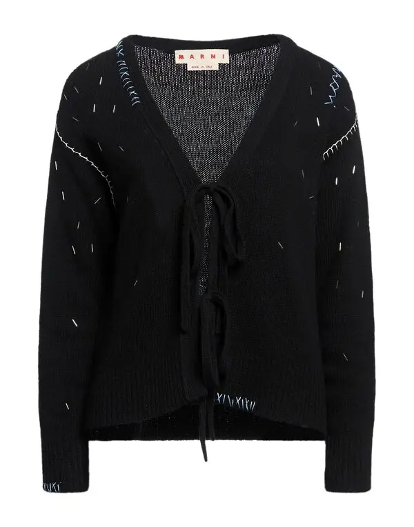 Marni Virgin Wool And Cashmere Cardigan