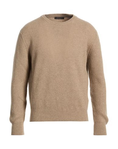 ARAGONA Cashmere Crewneck Sweater - Light Brown