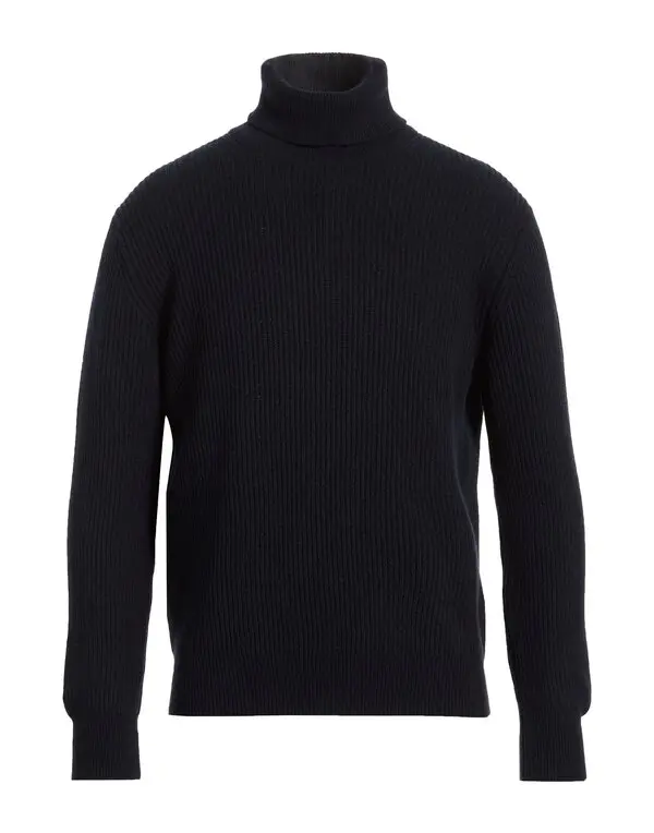 ARAGONA Cashmere Turtleneck - Blue
