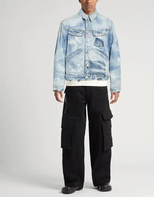 Dsquared2 Denim Outerwear Size Cotton