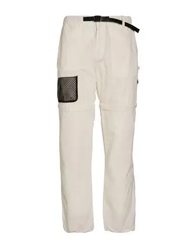 Woolrich Cotton And Polyamide Straight Leg Pants - White
