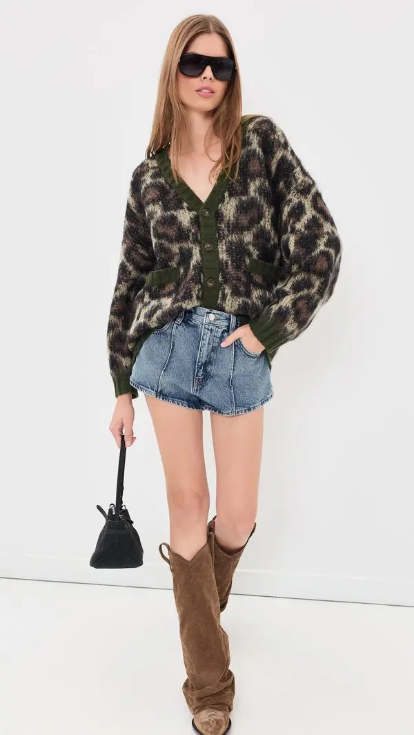 R13 Oversized Cardigan