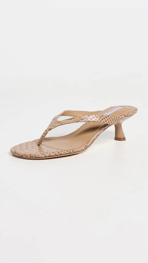 TONY BIANCO Krista Heeled Thong Sandals