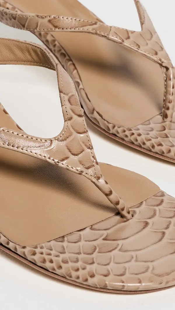 TONY BIANCO Krista Heeled Thong Sandals