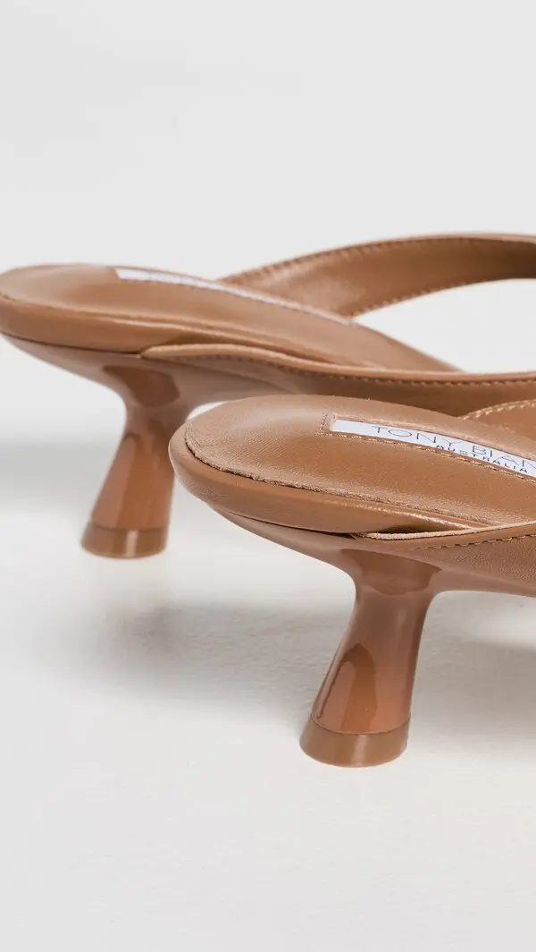 TONY BIANCO Krista Heeled Thong Sandals