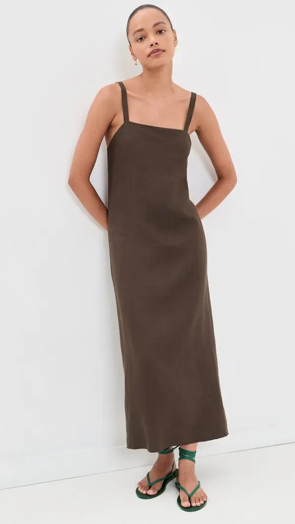 ALEX MILL Maria Linen Mini Dress