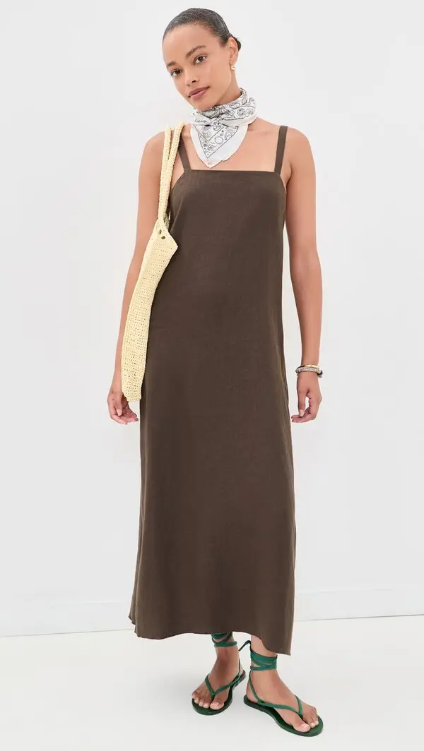 ALEX MILL Maria Linen Mini Dress