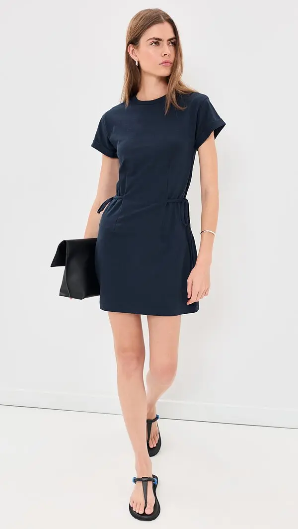 Rag & Bone Mica Tie Tee Dress