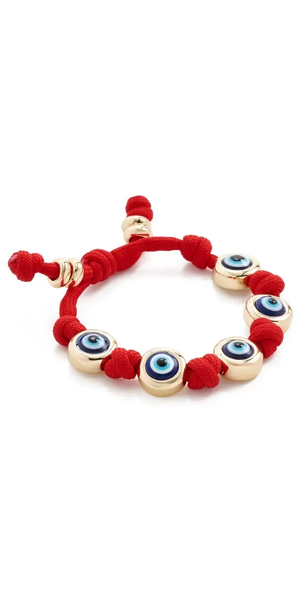 Baublebar Open Evil Eye Bracelet - Red