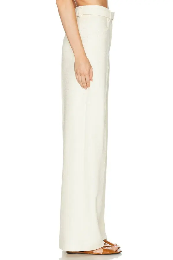 Gabriela Hearst Norman Tweed Wide-leg Pants