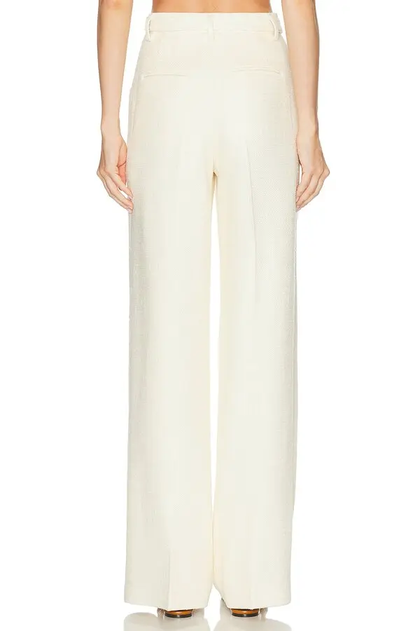 Gabriela Hearst Norman Tweed Wide-leg Pants