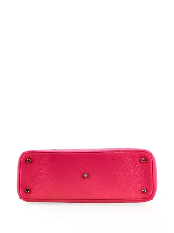 Dior Diorissimo Pebbled Leather Medium Tote Bag