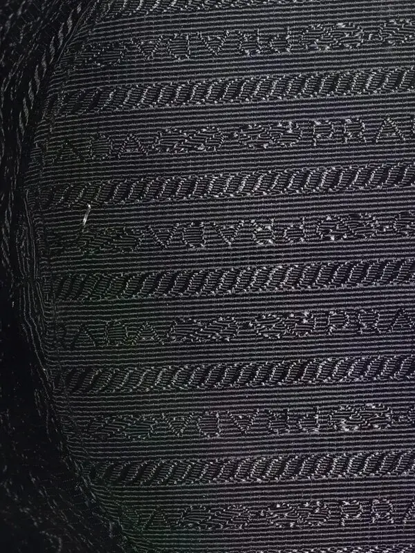 Prada Drawstring Printed Canvas And Wicker Small Bucket Bag