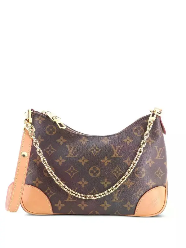 LOUIS VUITTON Monogram Canvas Boulogne Nm Shoulder Bag - Brown