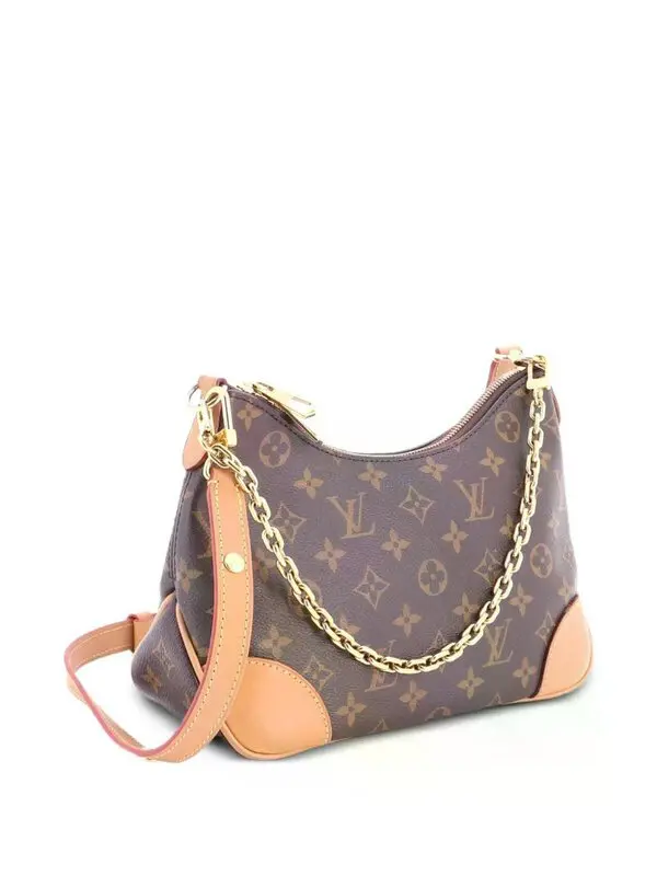 LOUIS VUITTON Monogram Canvas Boulogne Nm Shoulder Bag - Brown