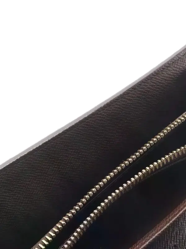 LOUIS VUITTON 2009 Portefeuille Alexandra Damier Ebene Wallet