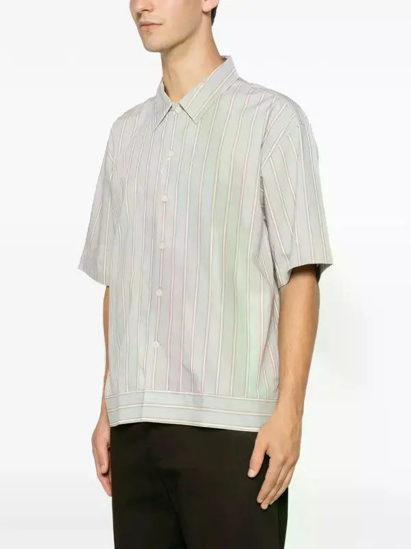 Nn07 Striped Short-sleeve Shirt