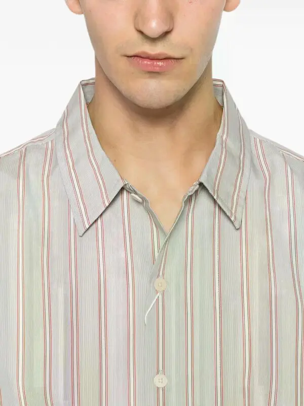 Nn07 Striped Short-sleeve Shirt