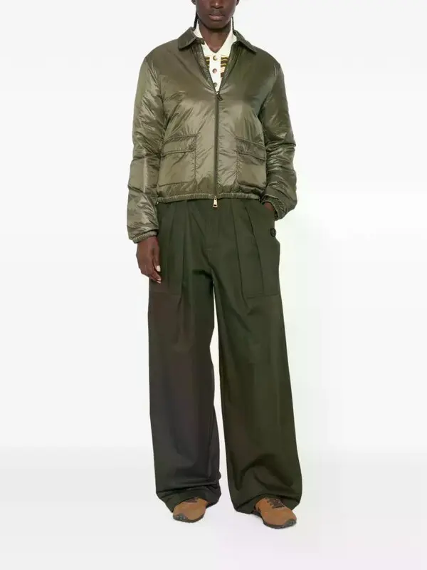 Moncler Lanset Padded Jacket - Green