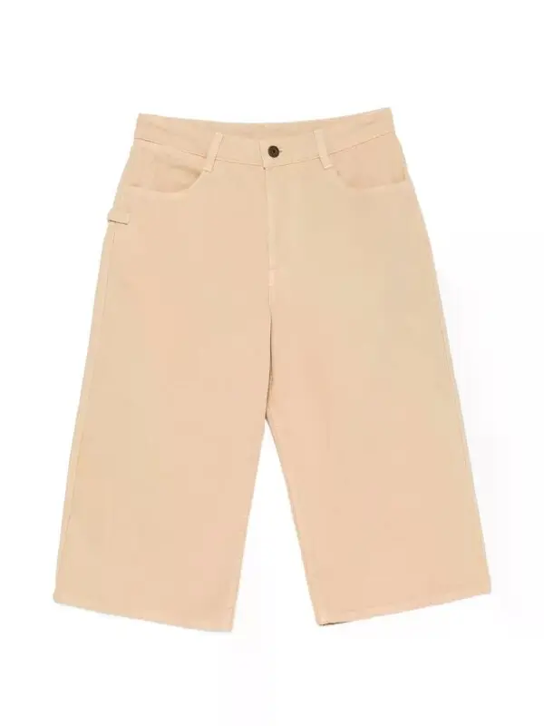 LEMAIRE Wide-leg Denim Shorts