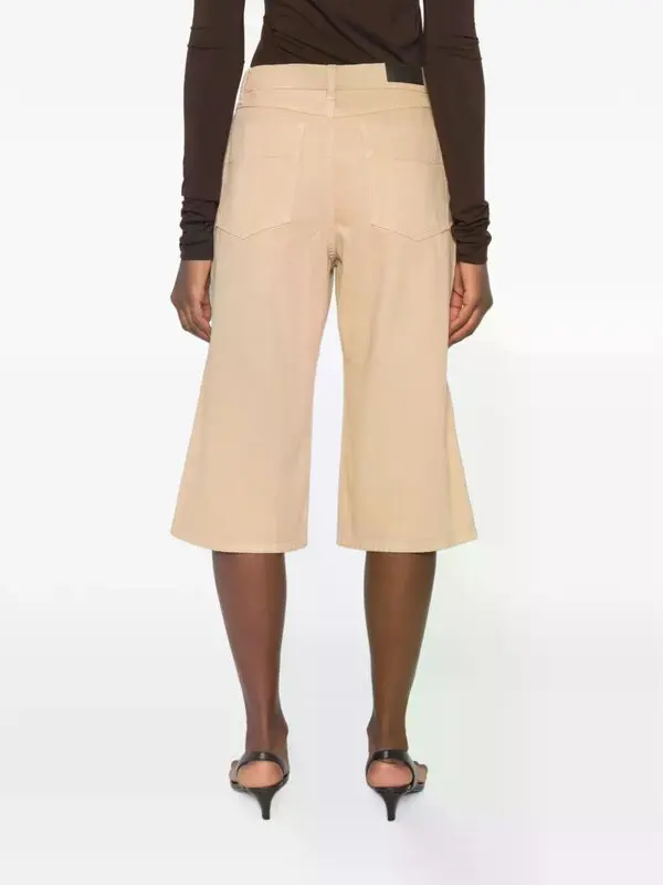 LEMAIRE Wide-leg Denim Shorts