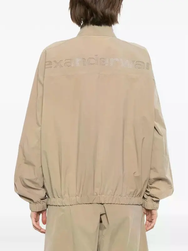 Alexander Wang Perforated Logo Track Jacket