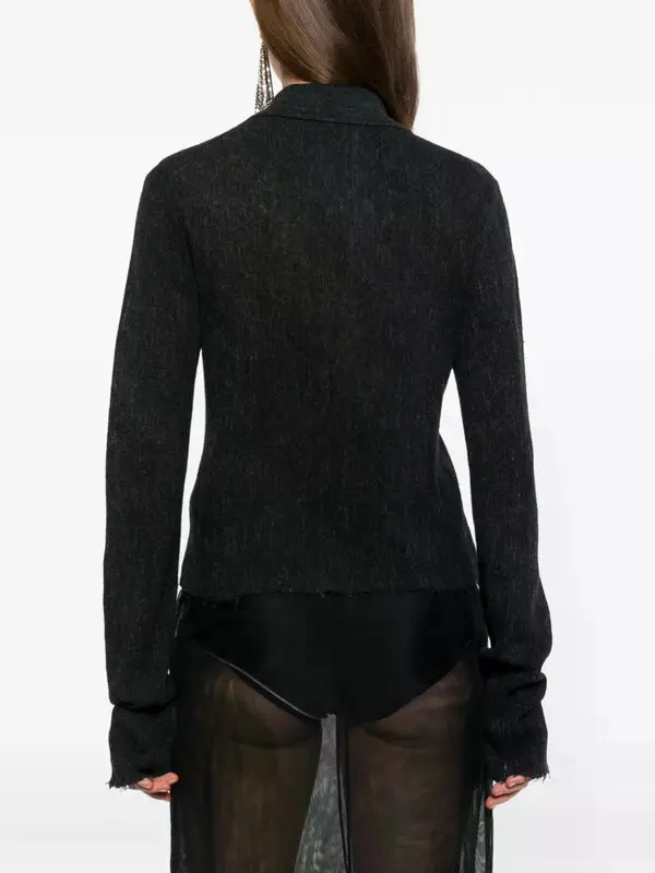 Helmut Lang V-neck Button Cardigan