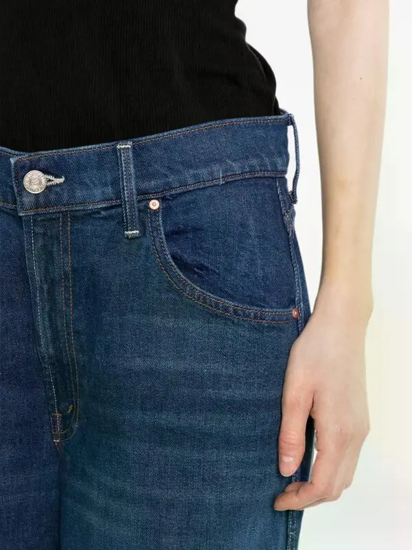 MOTHER Classic Wide-leg Jeans - Blue