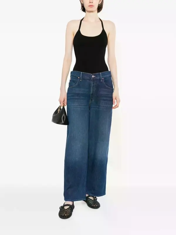 MOTHER Classic Wide-leg Jeans - Blue