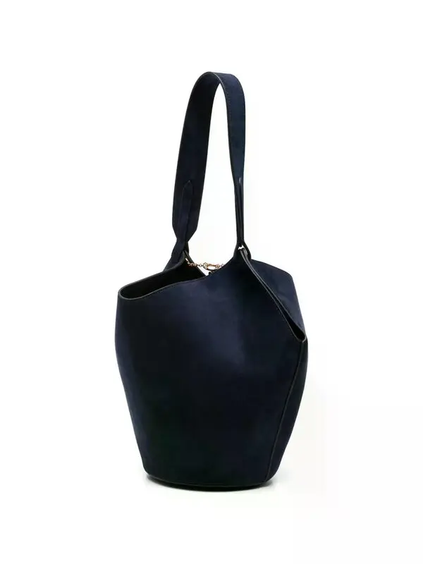 Khaite Mini Lotus Tote Bag - Blue