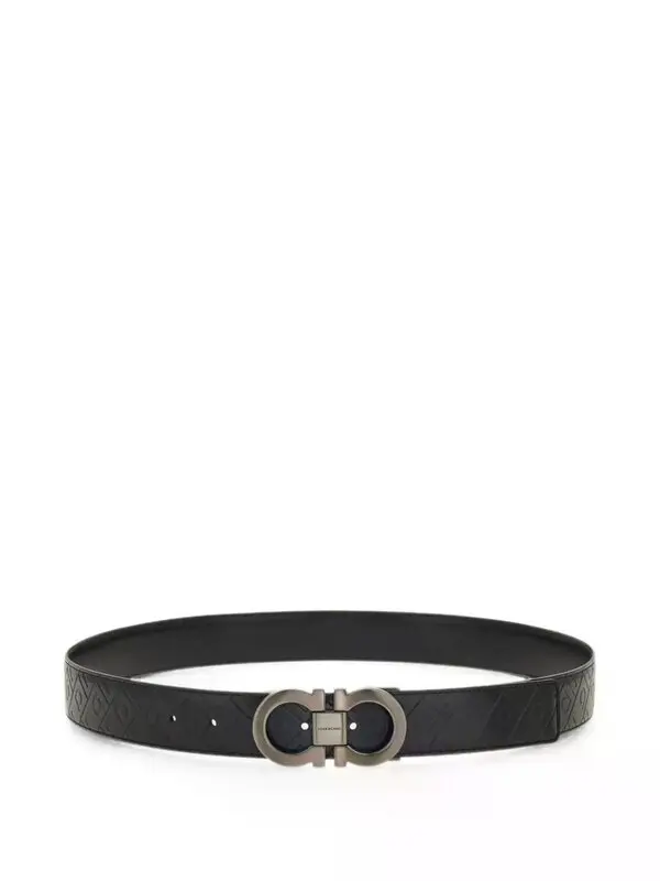 FERRAGAMO Reversible And Adjustable Gancini Belt