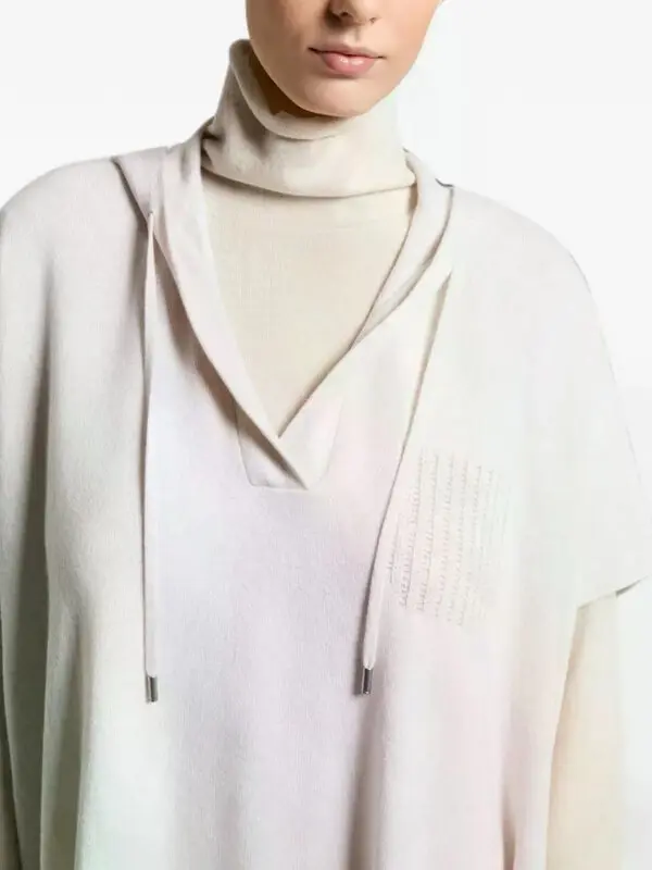 Peserico Short-sleeve Hoodie