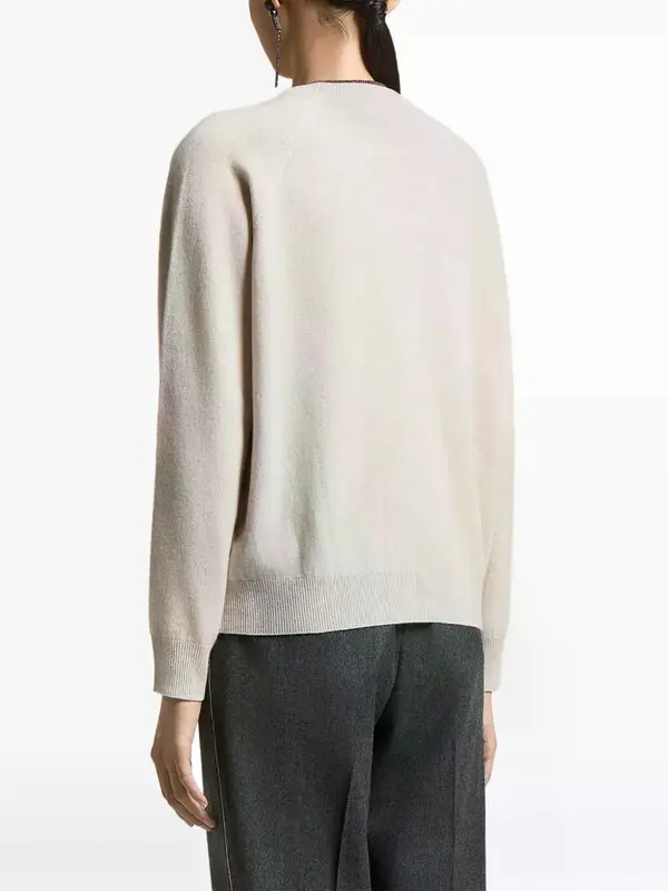 Peserico Striped Crew Neck Sweater
