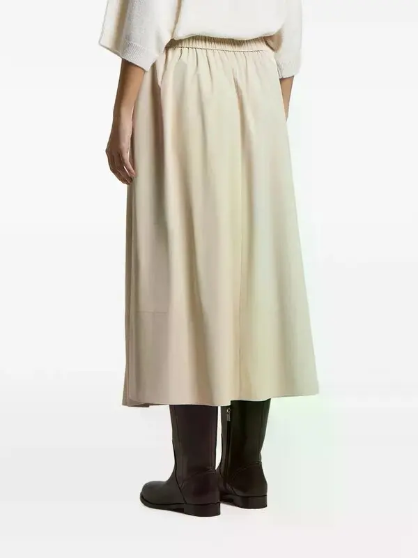 Peserico Pleated Midi Skirt