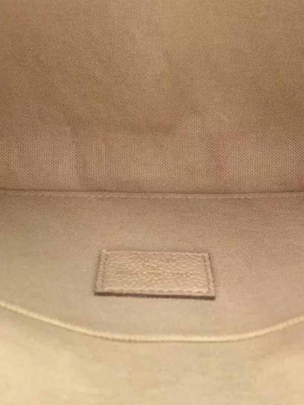LOUIS VUITTON Monogram Empreinte Pochette Felicie Crossbody Bag - Neutrals